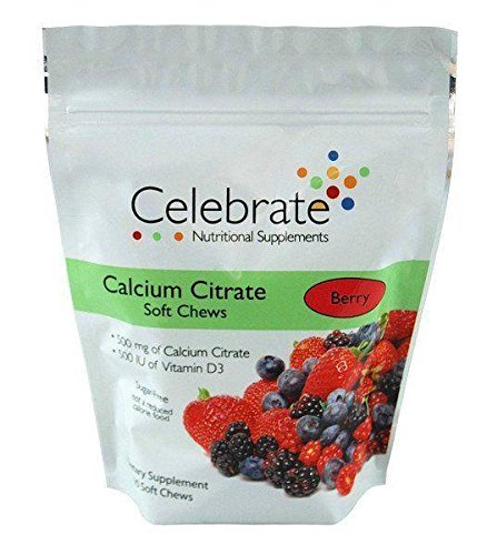 Celebrate Sugar calcium citrate soft chews