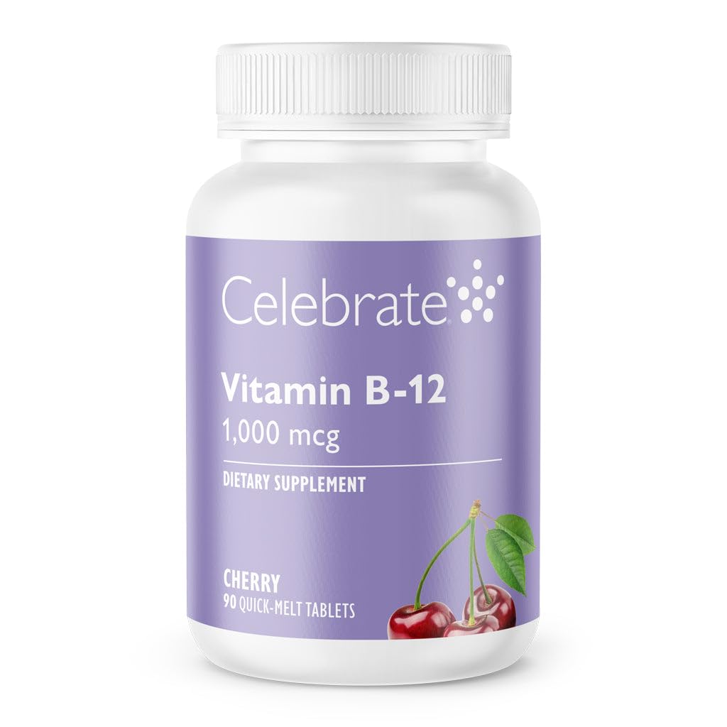Celebrate Vitamins B12 quick melt tablets