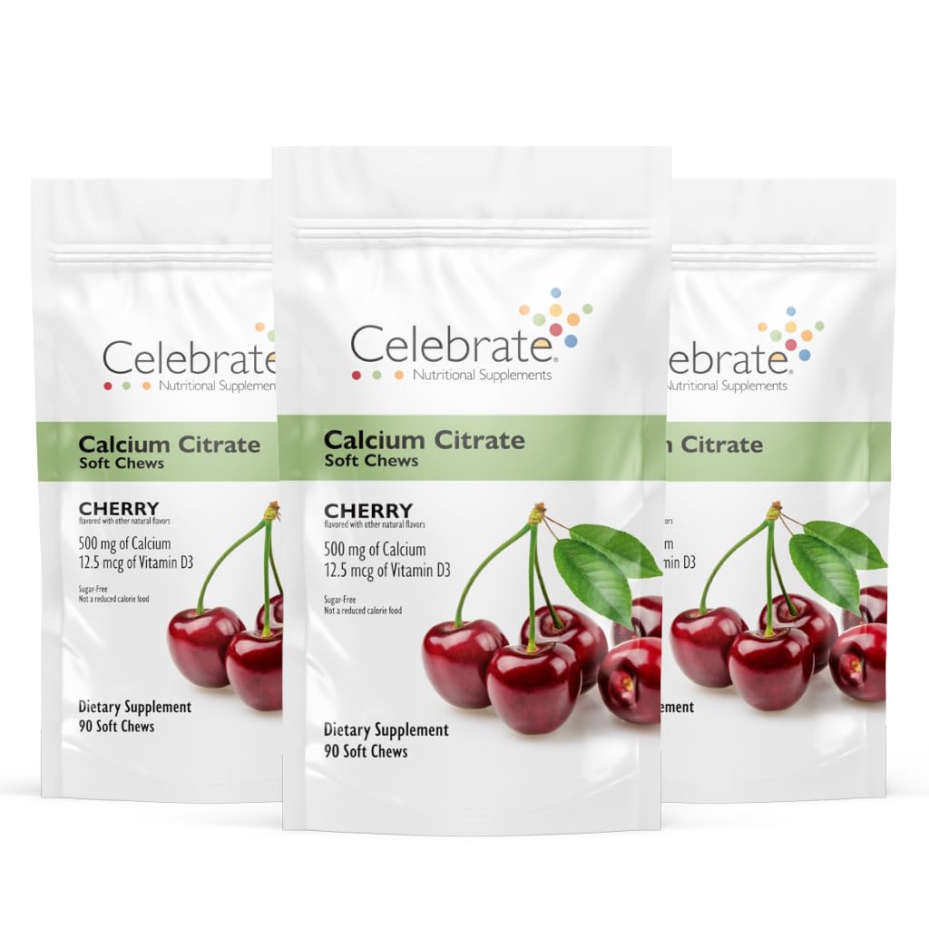 Celebrate Vitamins calcium chews for bariatric