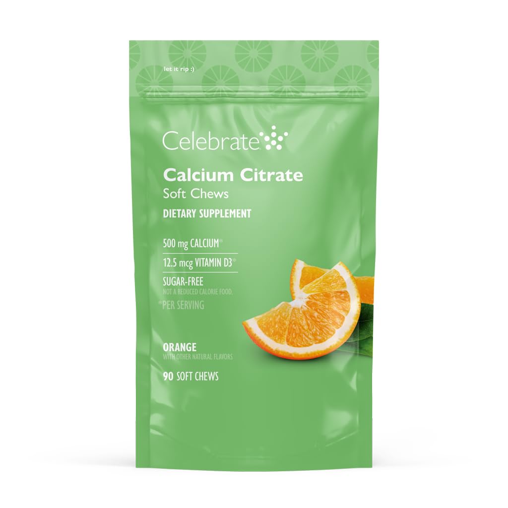 Celebrate Vitamins calcium chews for strong bones