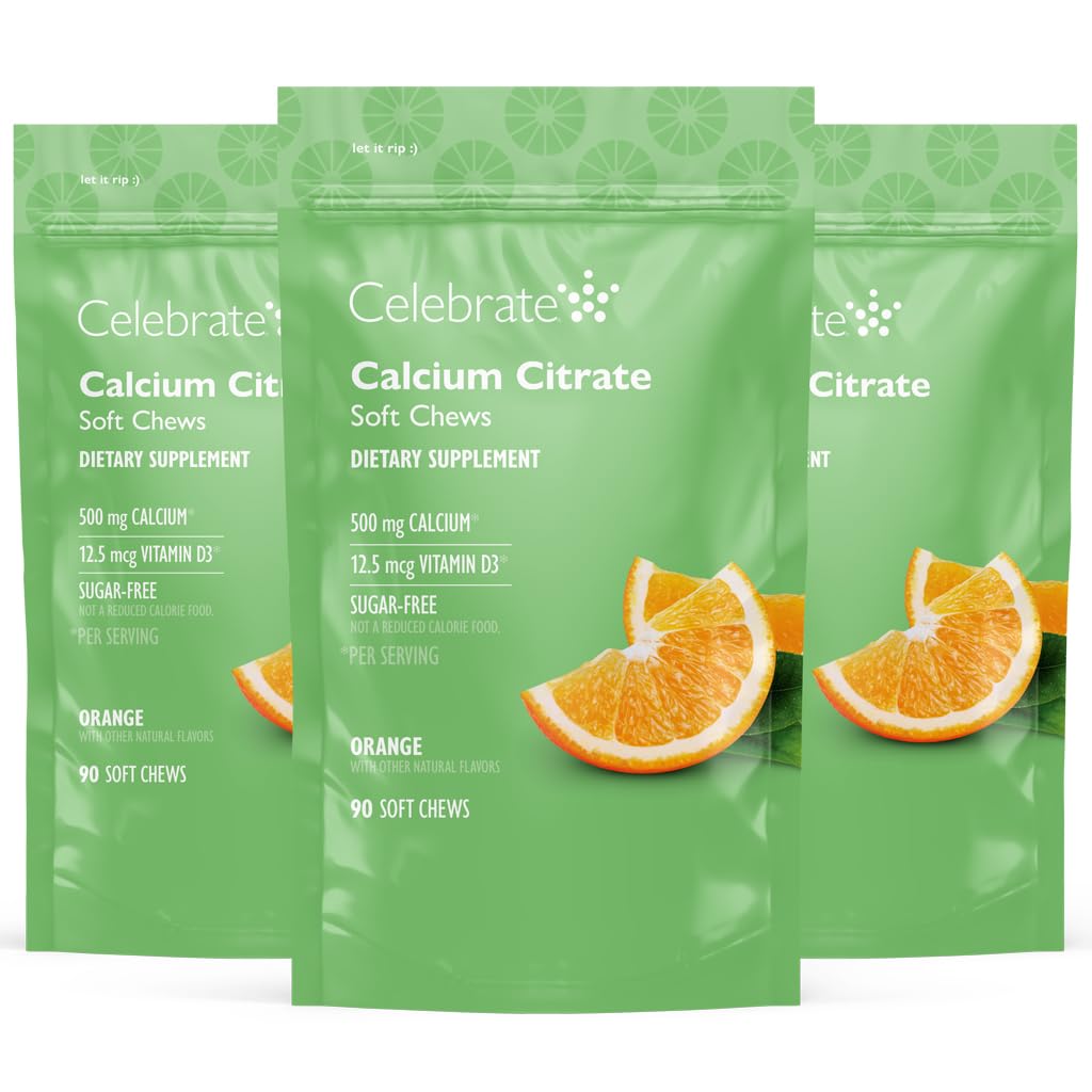 Celebrate Vitamins calcium citrate soft chews