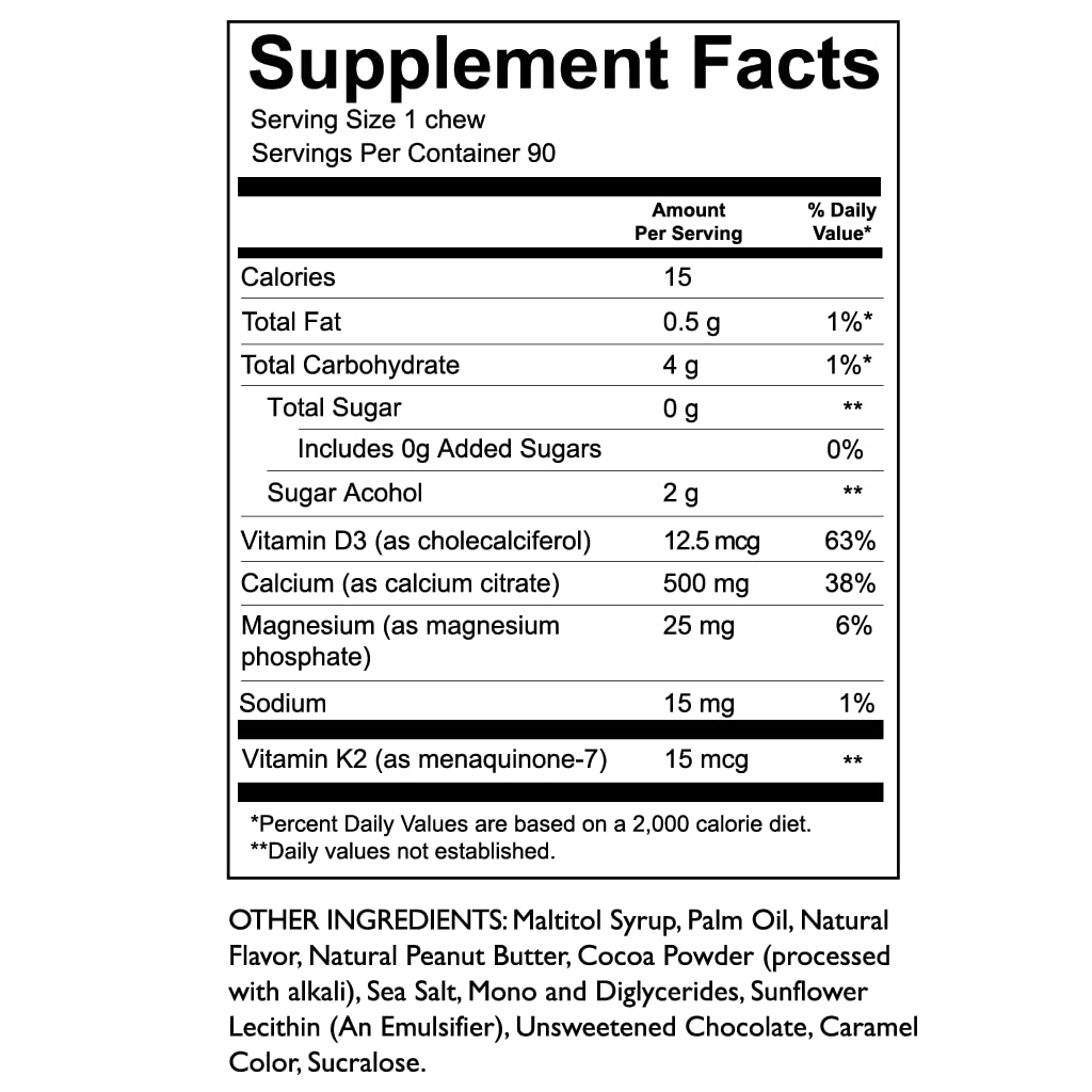 Celebrate Vitamins chewable calcium supplement