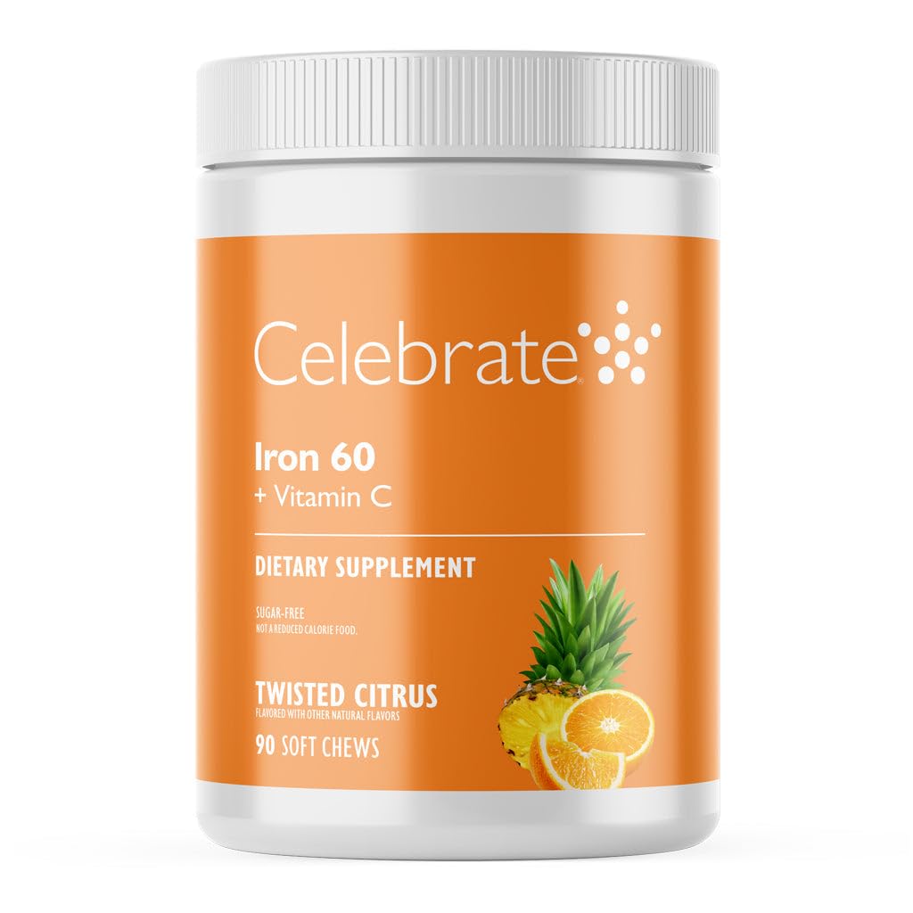 Celebrate Vitamins iron chewables for energy