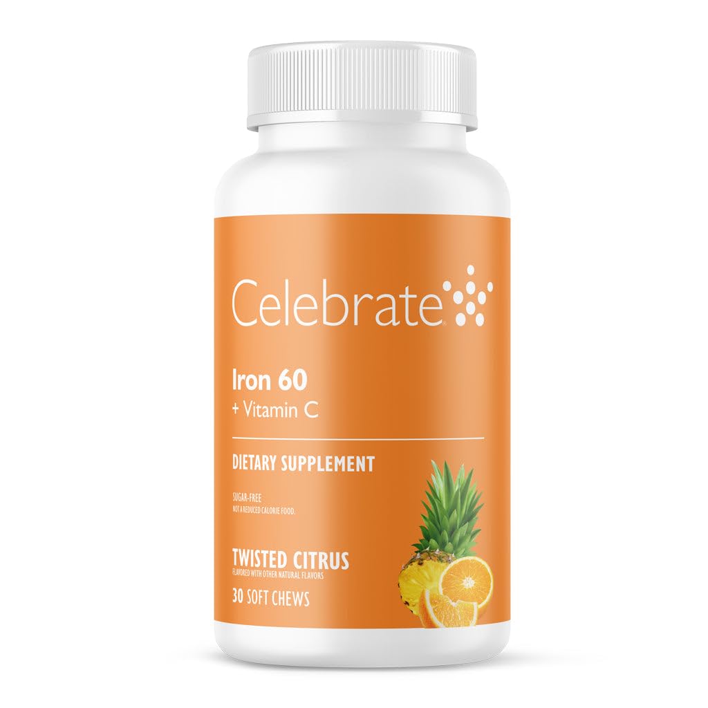 Celebrate Vitamins iron chewables for energy