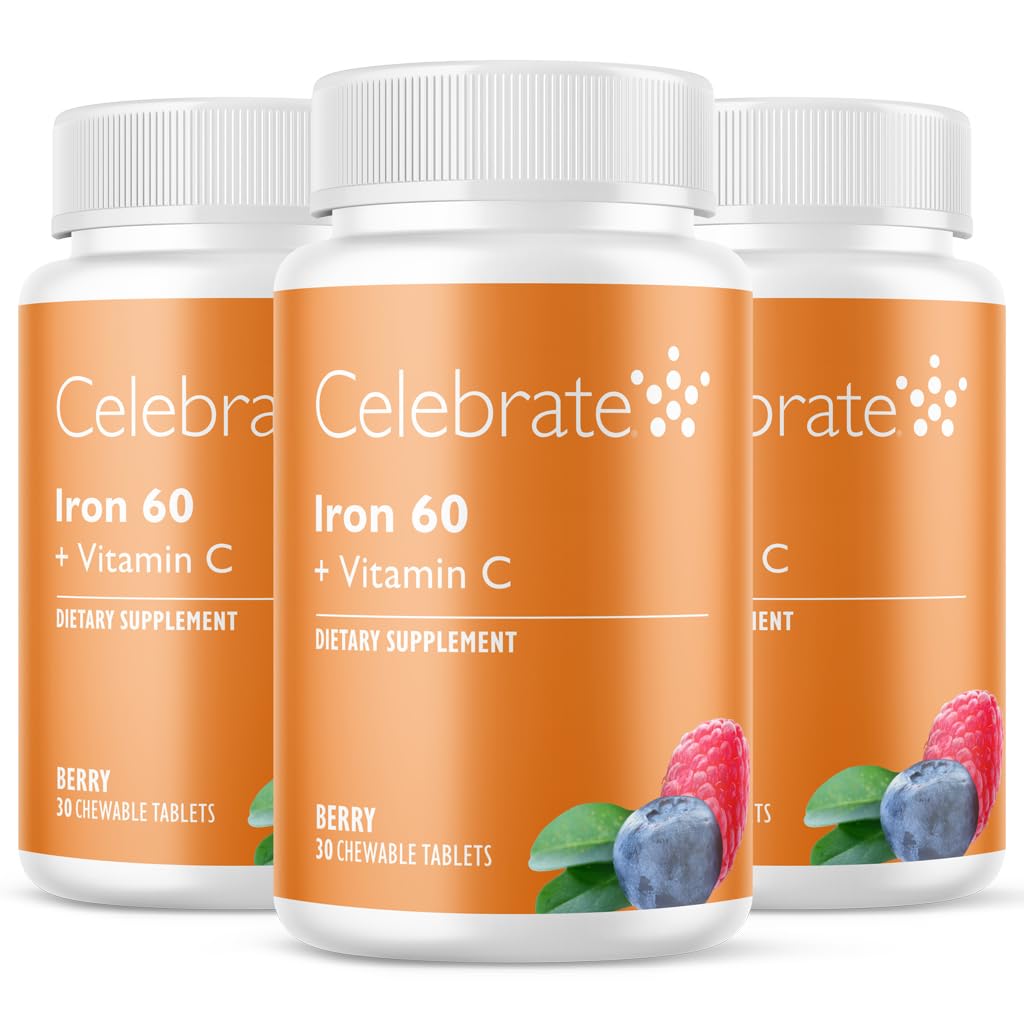 Celebrate Vitamins iron chewables for women