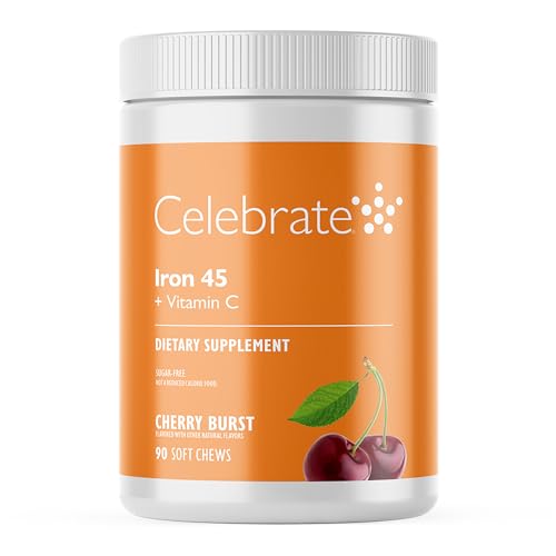 Celebrate Vitamins iron supplement soft chews