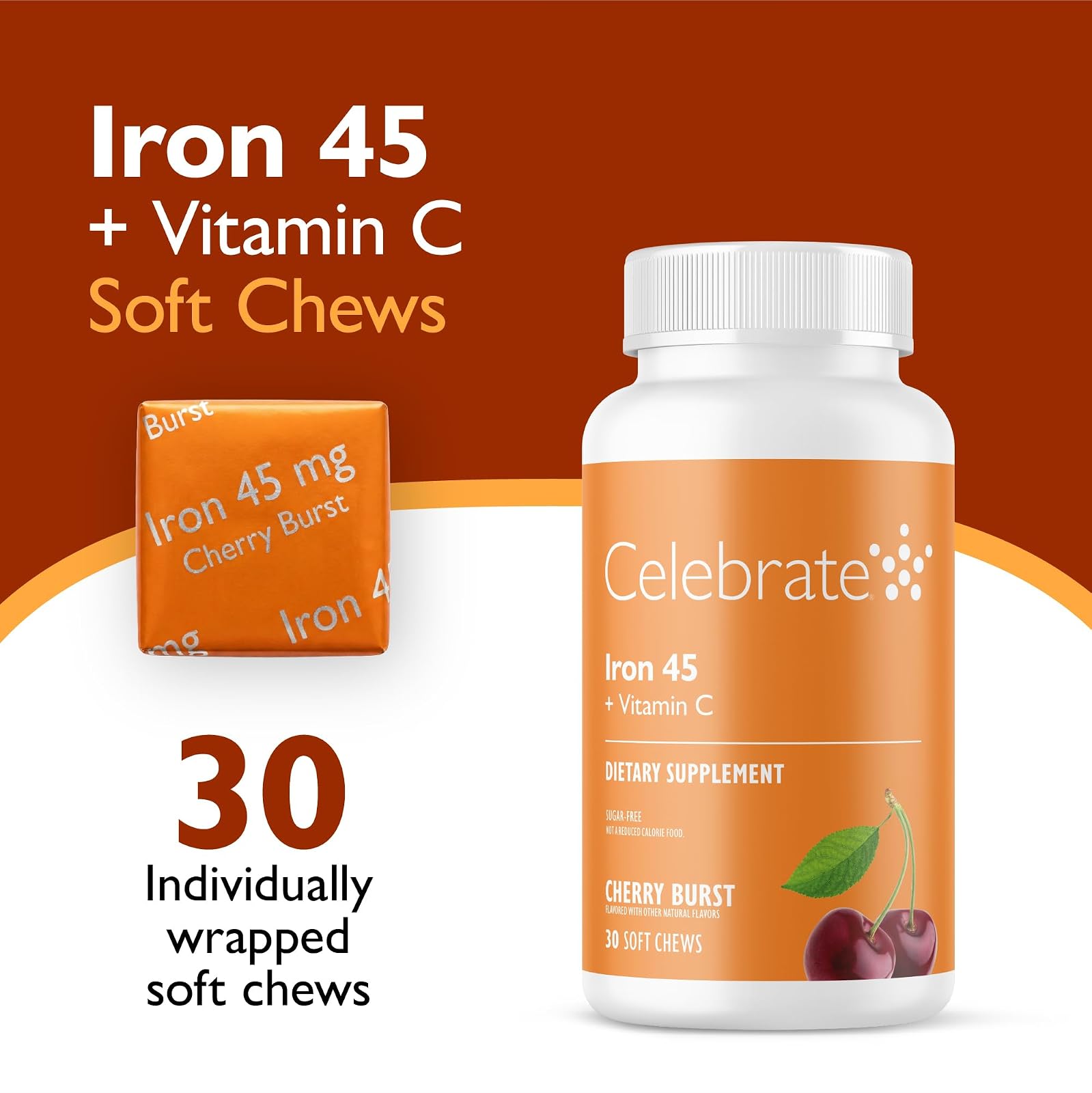 Celebrate Vitamins iron with vitamin C