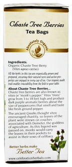 Celebrate wellness with Chaste Tree tea