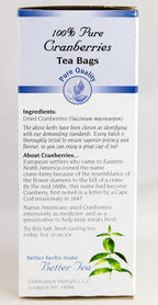 celebrate with cranberry herbal treats