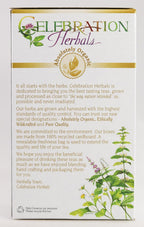 celebration herbals burdock root tea