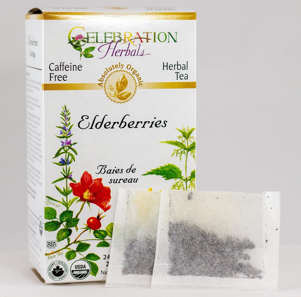celebration herbals elderberry tea infusion