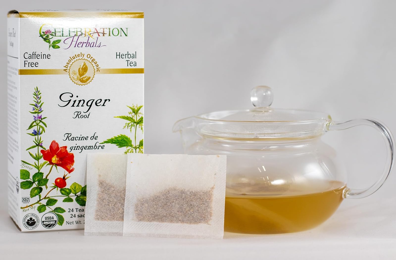 celebration herbals ginger tea