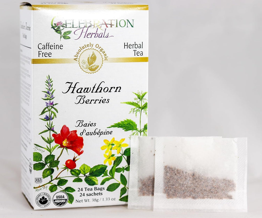 celebration herbals hawthorne tea bags