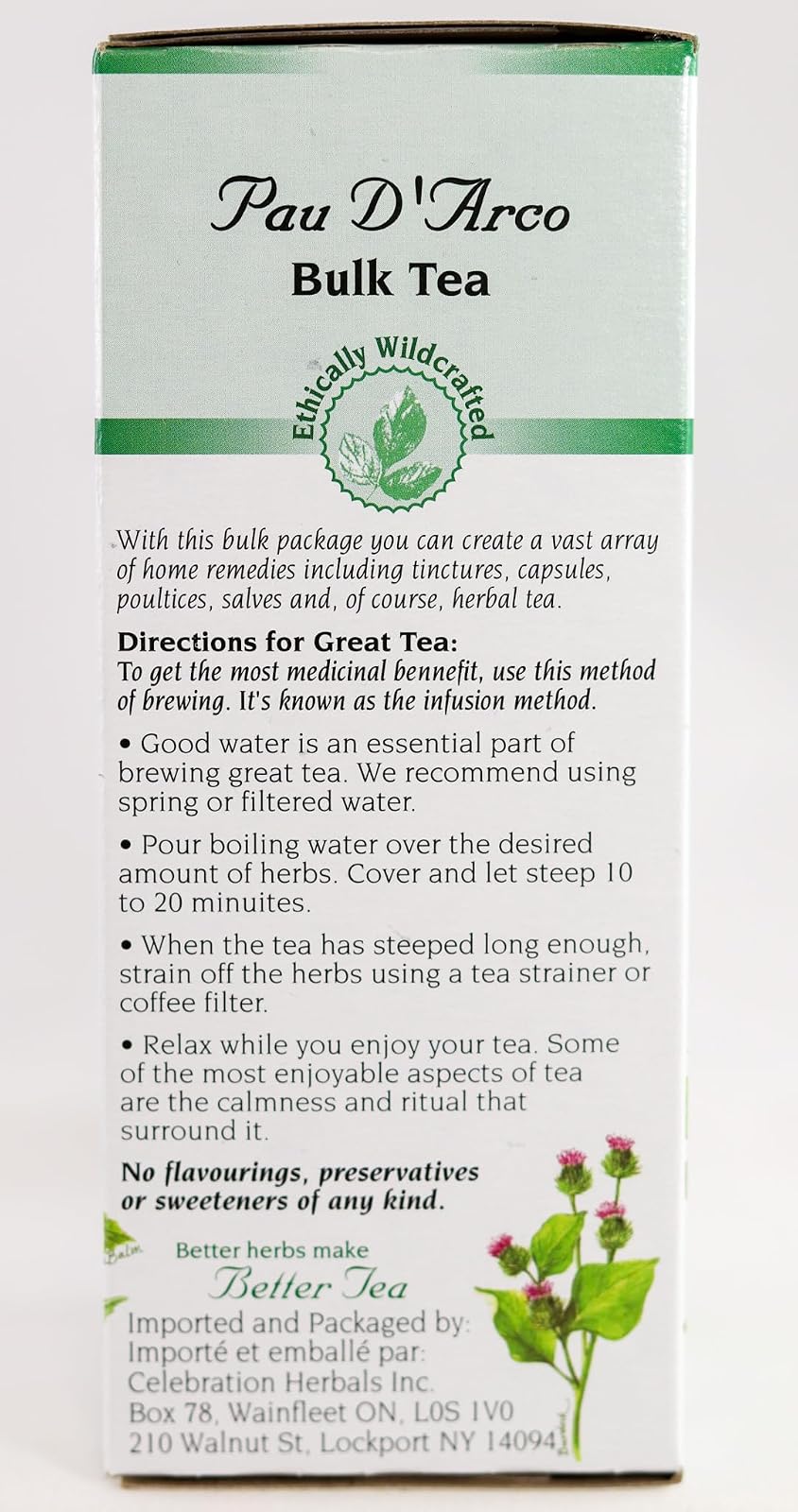 Celebration Herbals herbal infusion