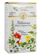 Celebration Herbals hibiscus organic tea bags