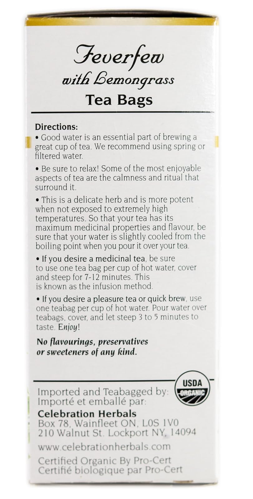celebration herbals tea for relaxation