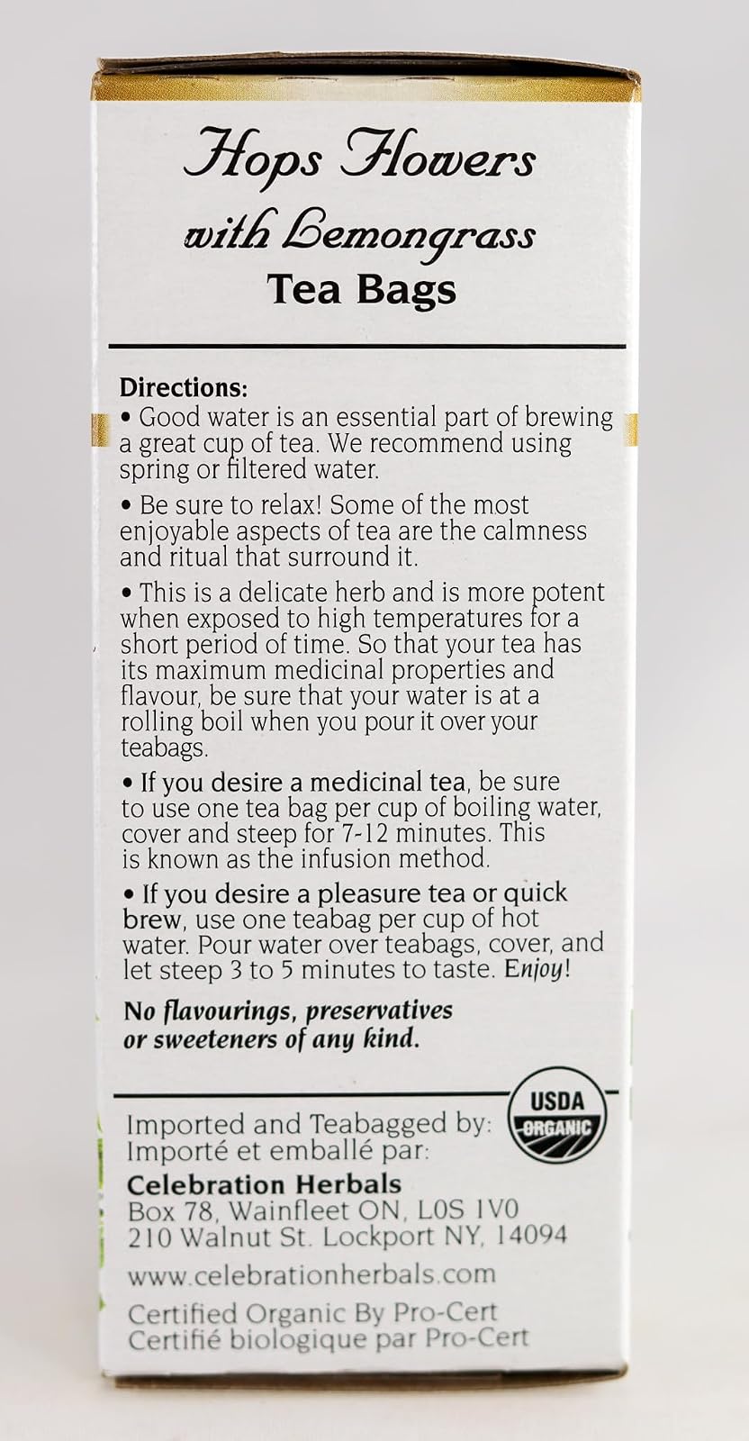 celebration herbals tea for sleep
