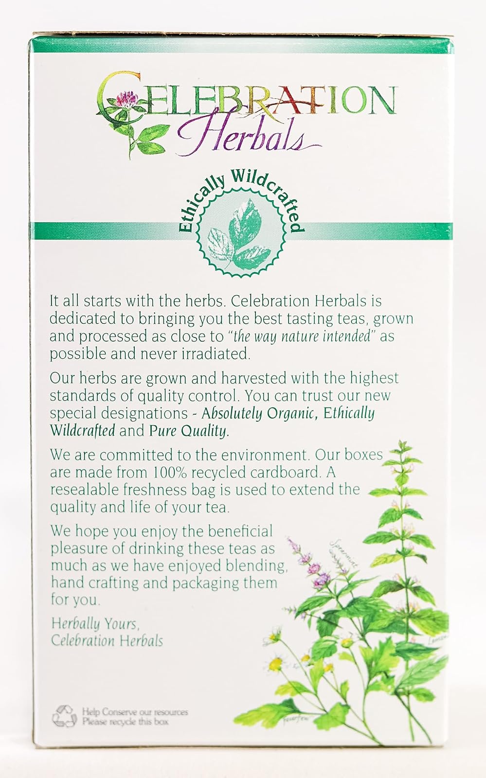 Celebration Herbals vitamin A supplement