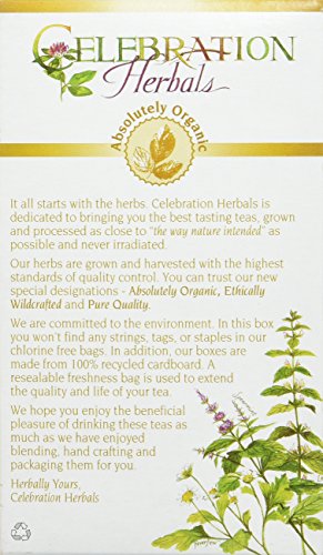 celebration herbals yarrow flower tea