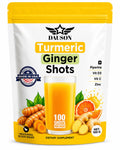 Celery Ginger Turmeric health shots