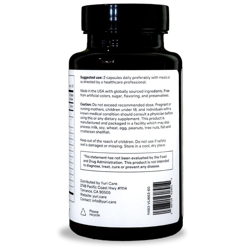 Celery seed and tart cherry blend