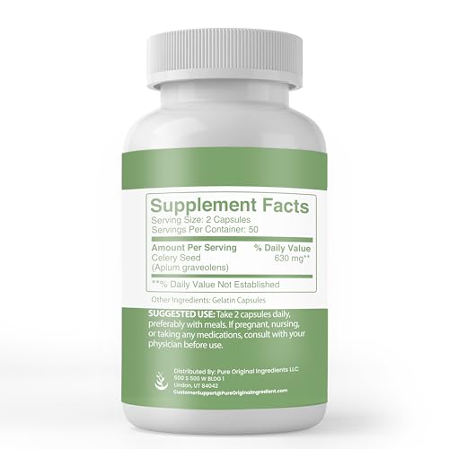 celery seed capsules for inflammation