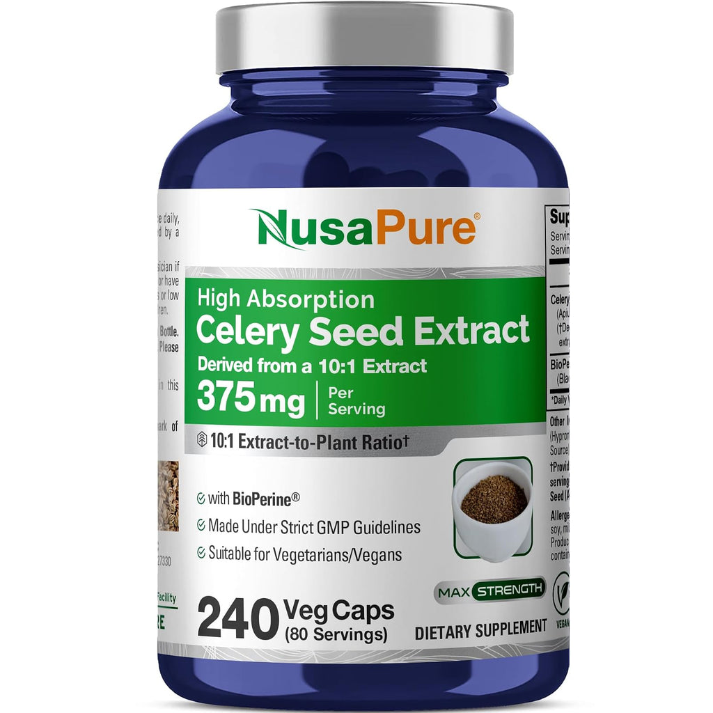 celery seed capsules for vitamin a