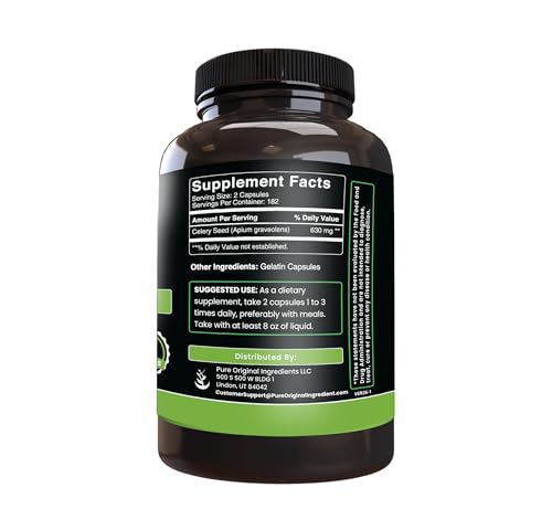 celery seed extract for inflammation