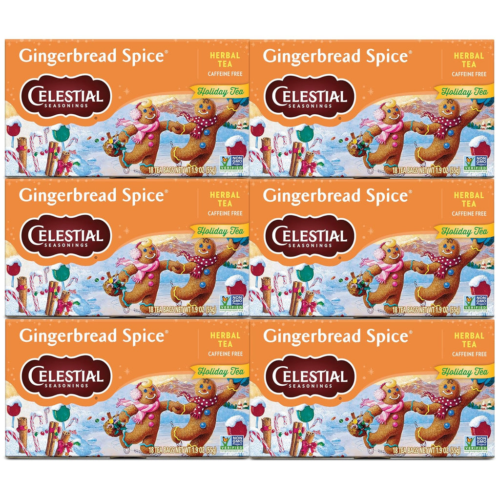 Celestial Seasonings gingerbread herbal tea