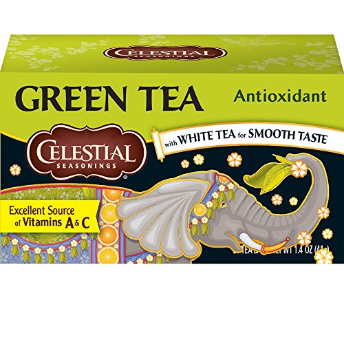 Celestial Seasonings green tea pack