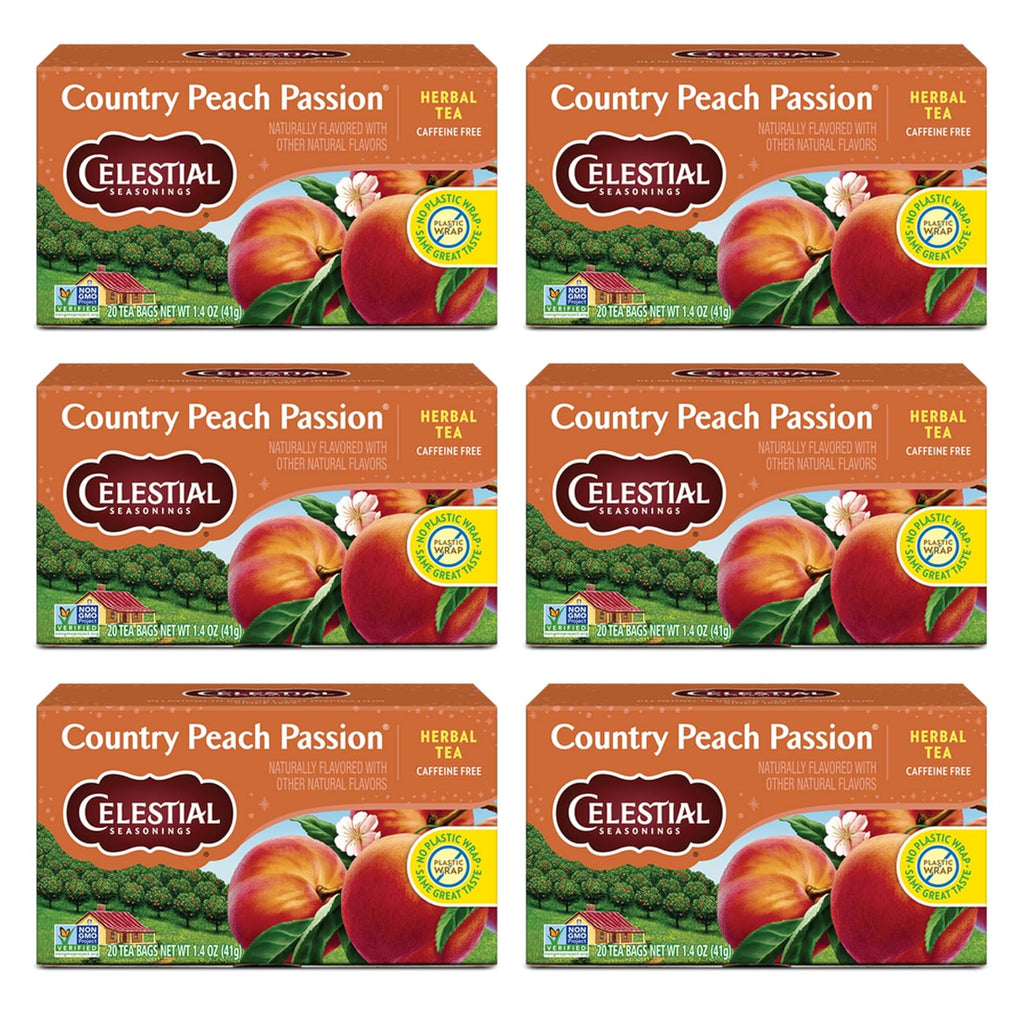 Celestial Seasonings herbal tea bags