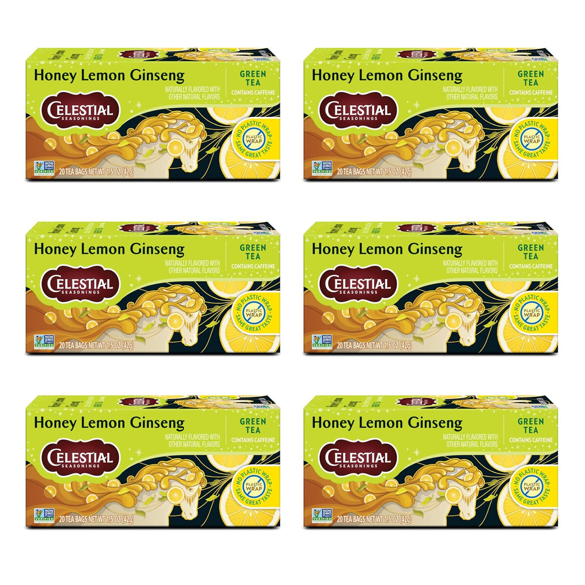 Celestial Seasonings herbal tea bags