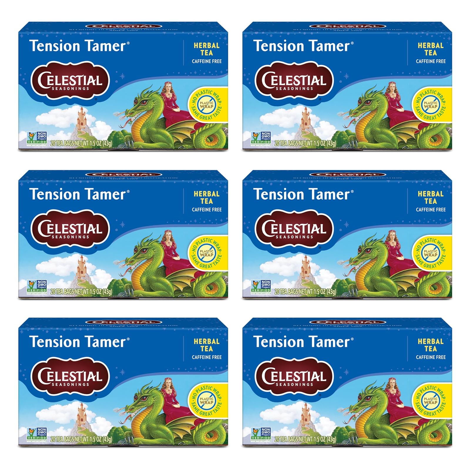 Celestial Seasonings herbal tea bags