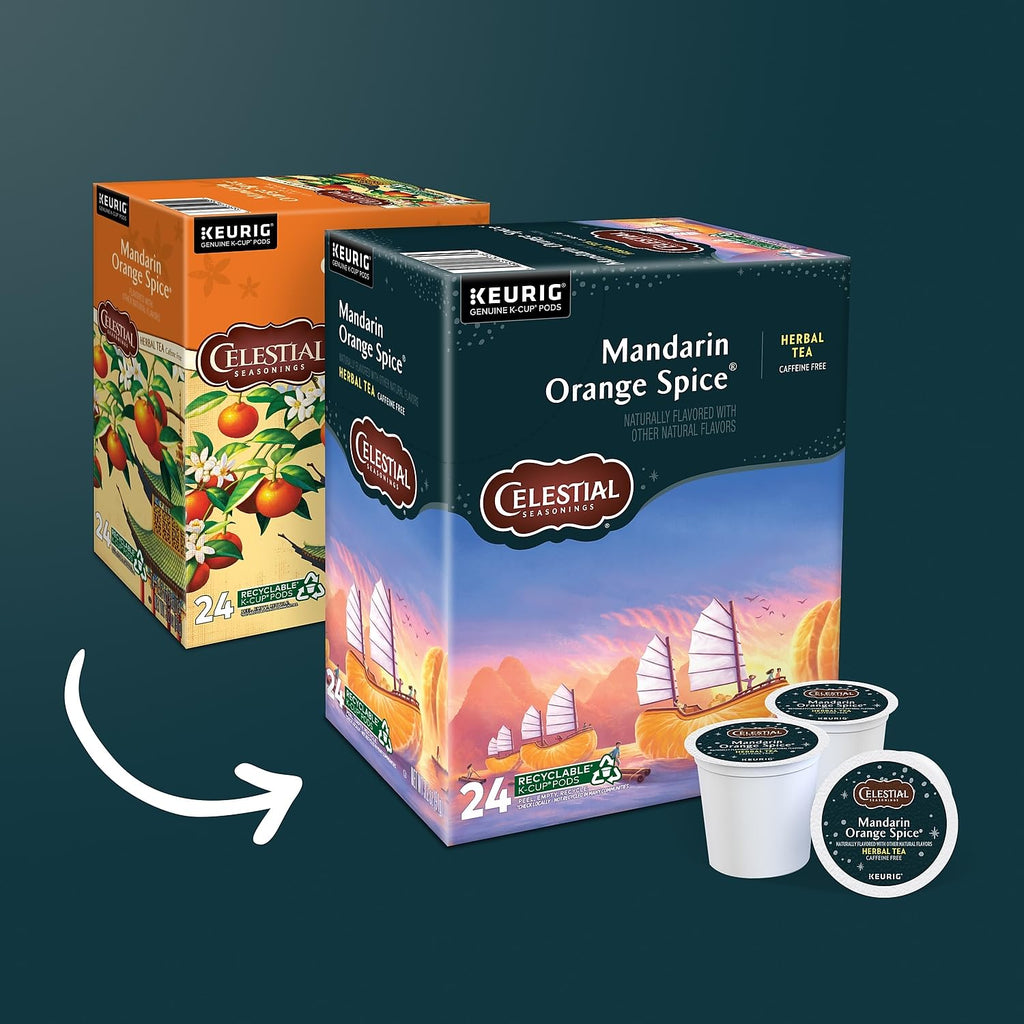 Celestial Seasonings herbal tea pods