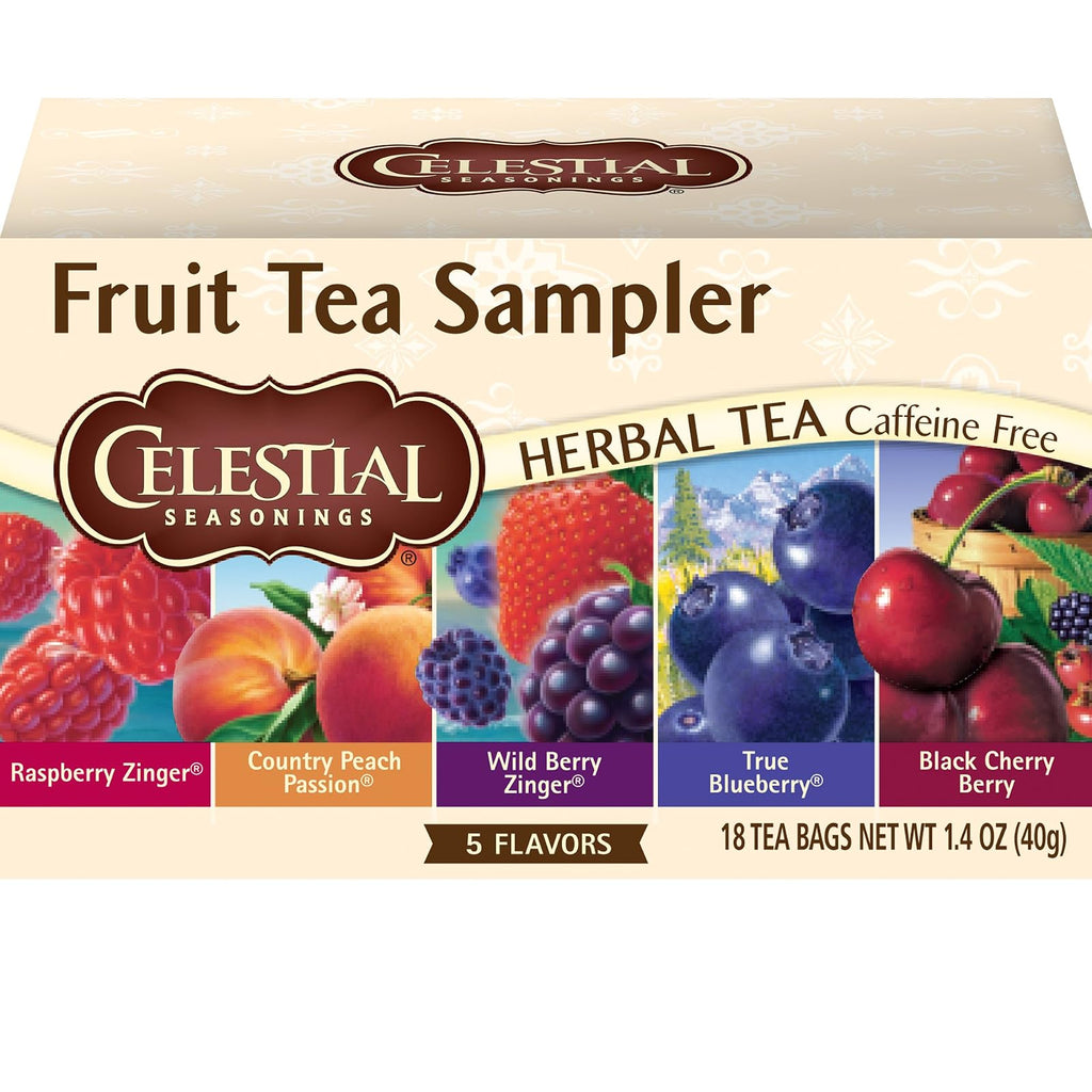 Celestial Seasonings herbal tea sampler