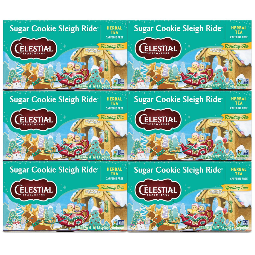 Celestial Seasonings herbal tea selection
