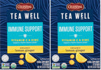 Celestial Seasonings lemon ginger herbal tea