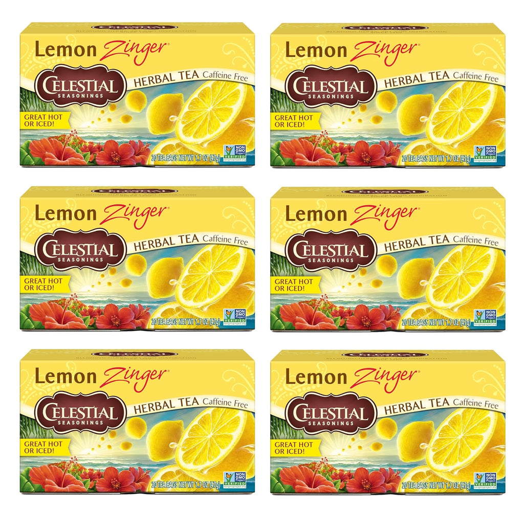 Celestial Seasonings Lemon Zinger herbal tea bags