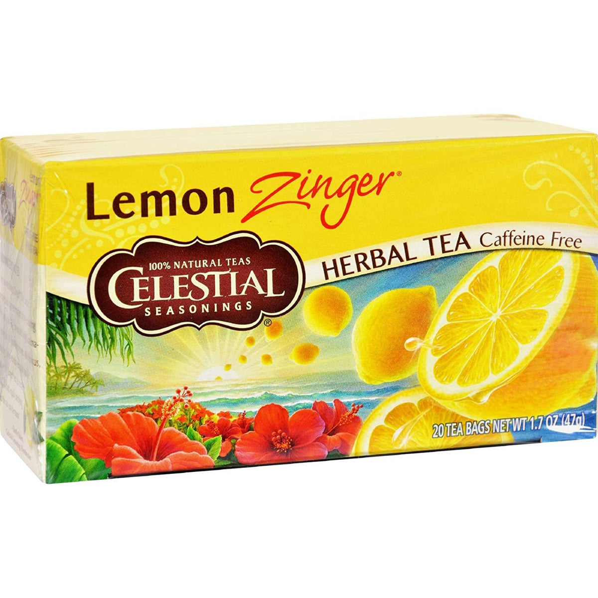 Celestial Seasonings Lemon Zinger herbal tea