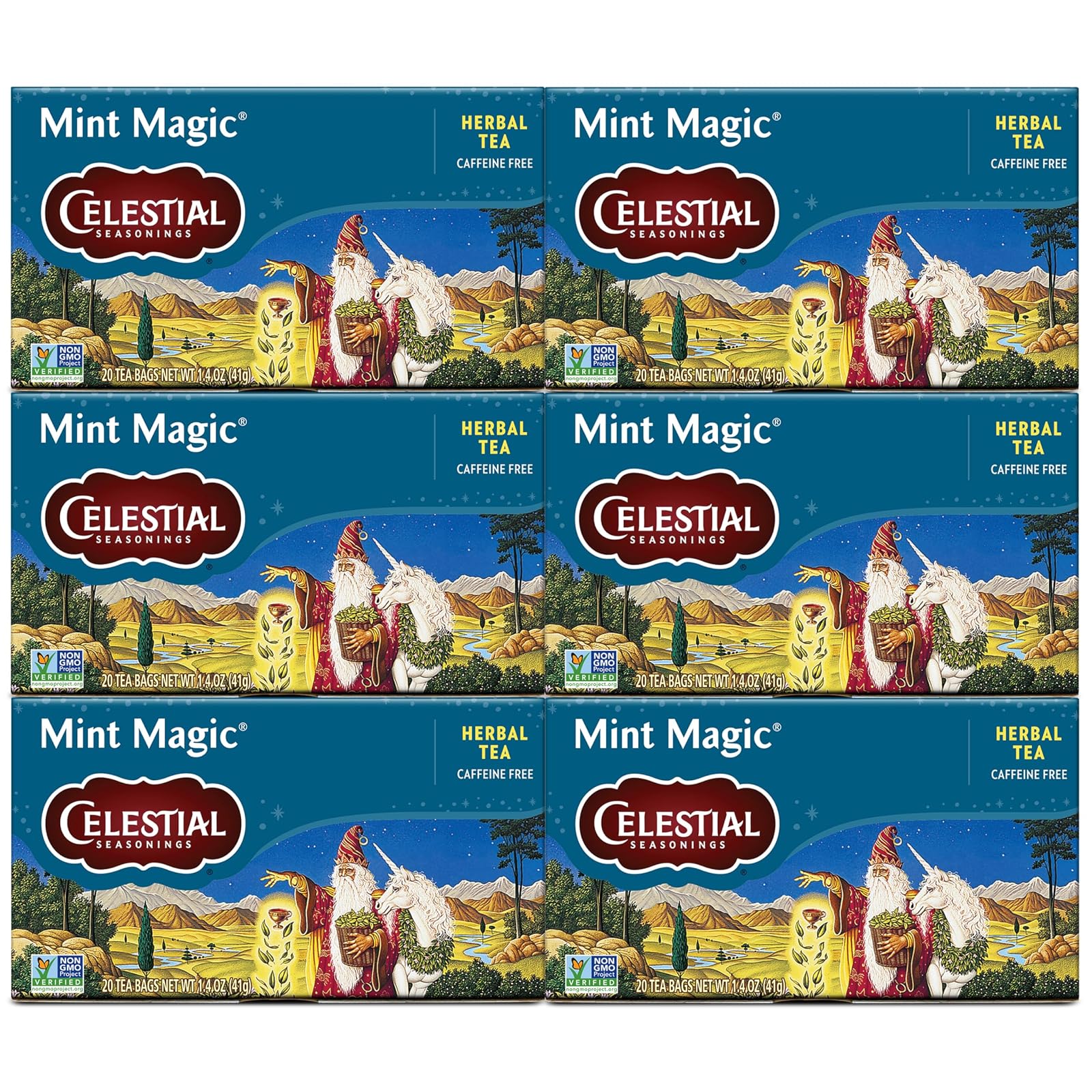Celestial Seasonings Mint Magic herbal tea