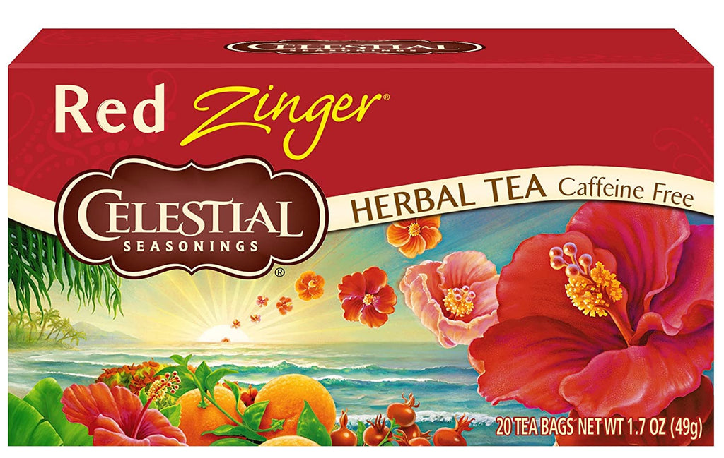 Celestial Seasonings Red Zinger herbal tea bags