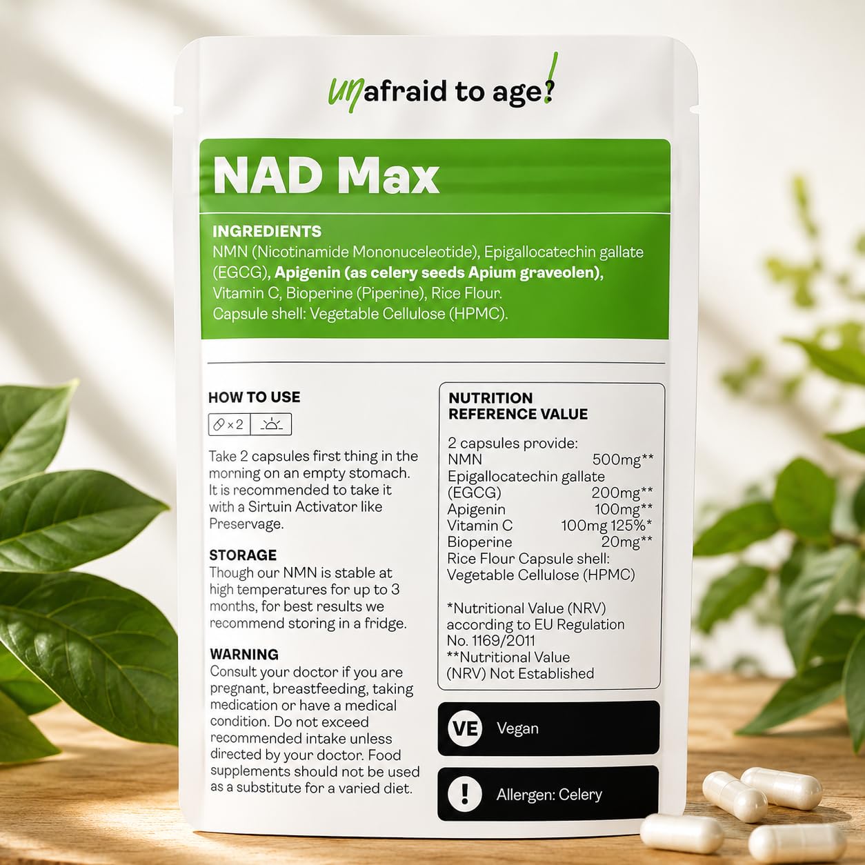 cell health support with NAD Max