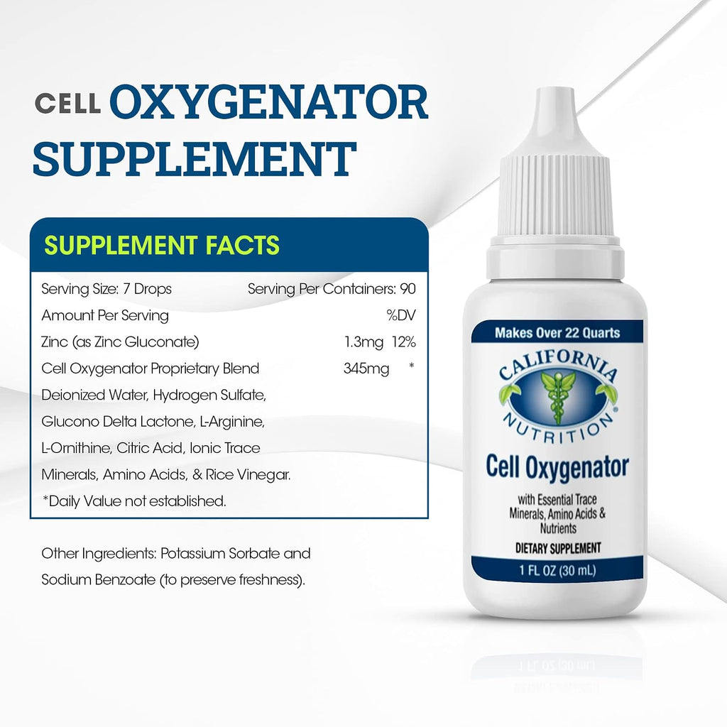 Cell Oxygenator oxygen boost benefits