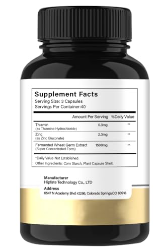 Cell renewal supplement with zinc