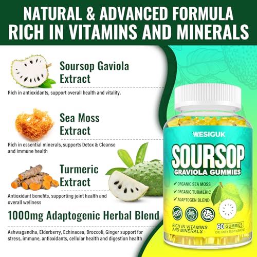 cell support with soursop and turmeric