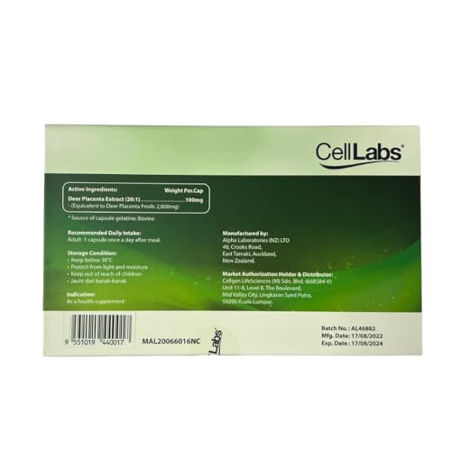 CellLabs OriCenta health enhancement