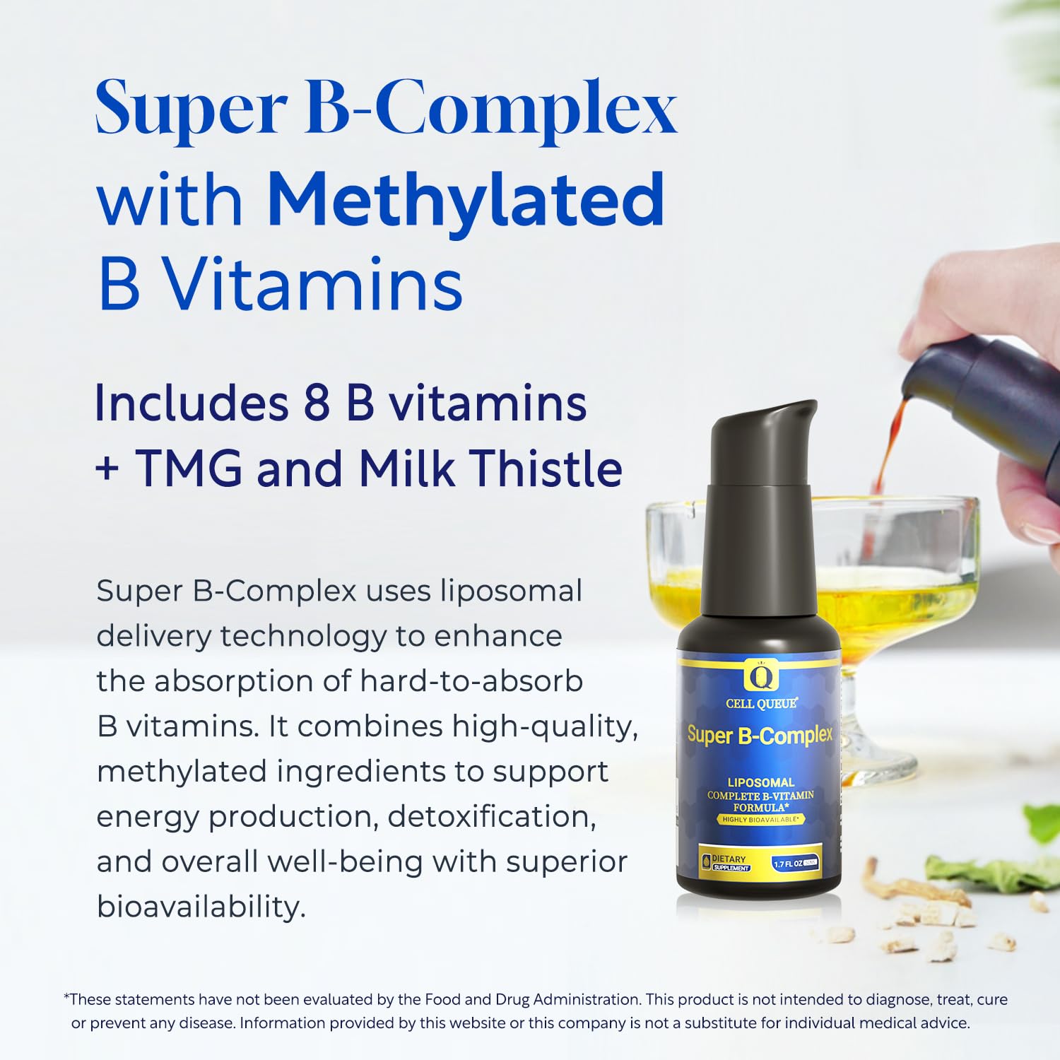 cellqueue vitamin b complex liquid formula
