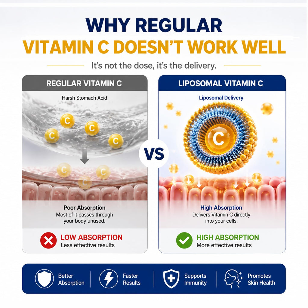 Cellqueue Vitamin C antioxidant benefits