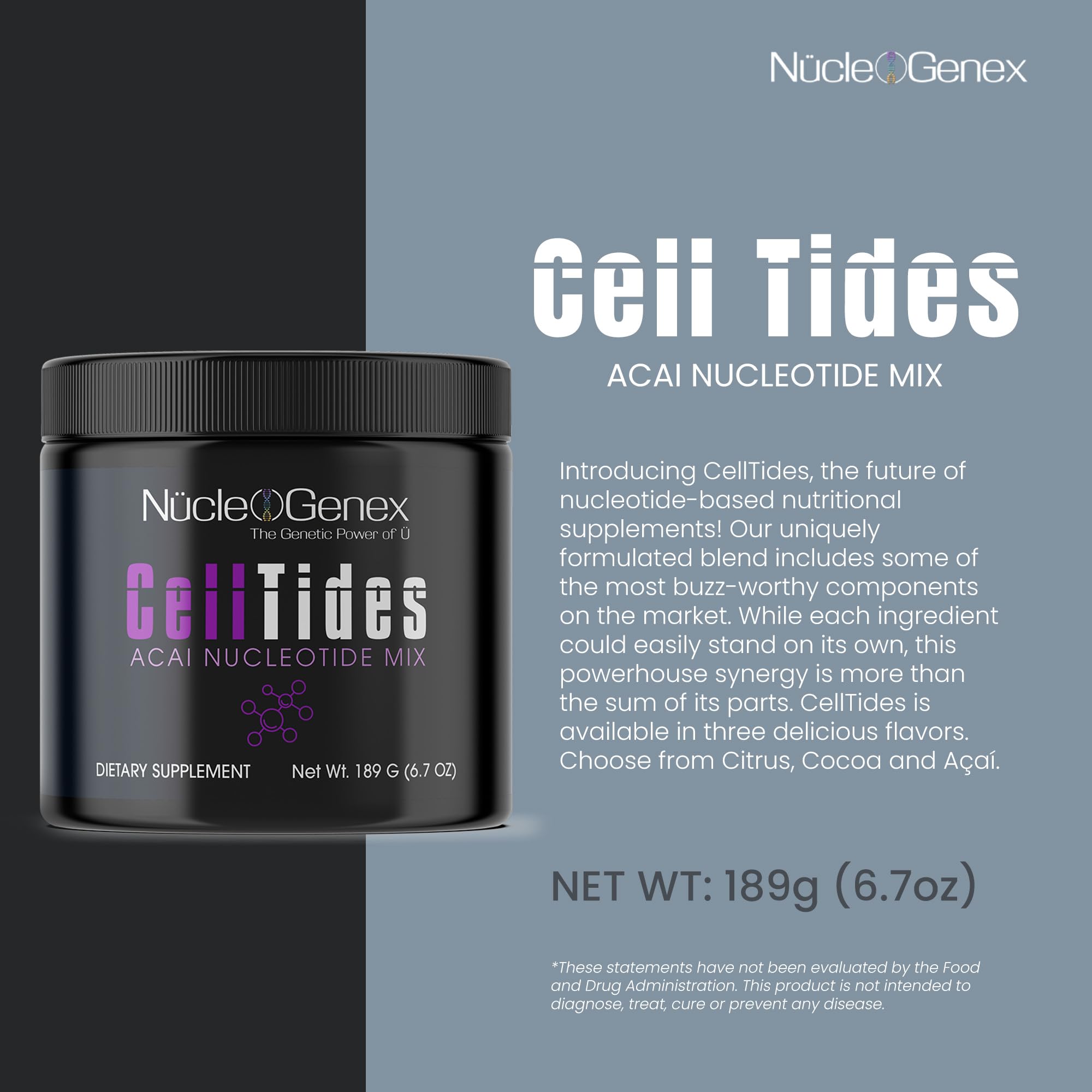 CellTides Acai Flavor immune system boost