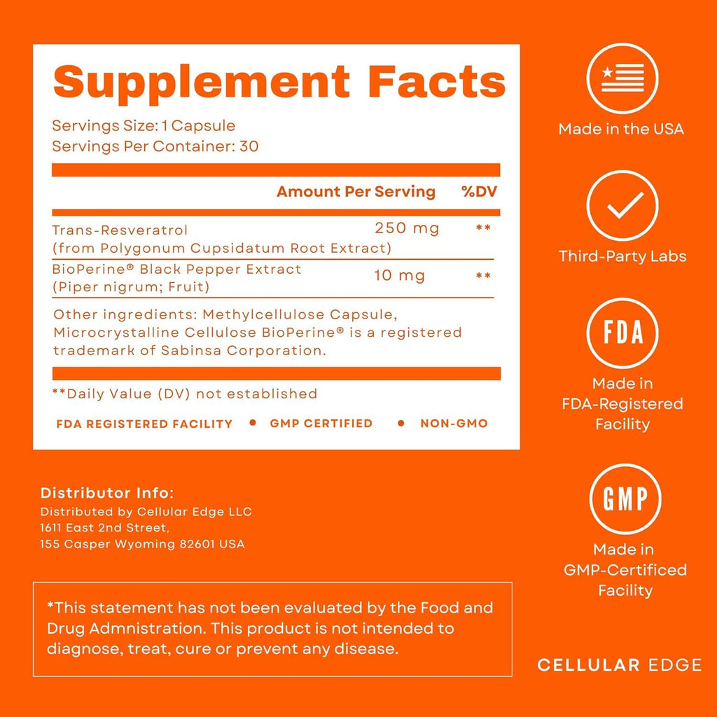 CELLULAR EDGE antioxidant supplement